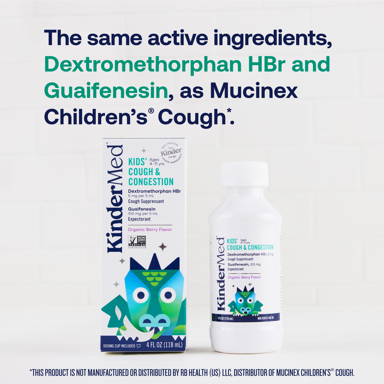 KinderMed Kids' Cough & Congestion – KinderFarms