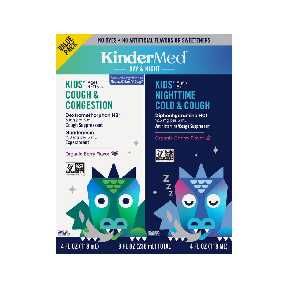 KinderMed® Kids' Cough Day & Night Value Pack – KinderFarms