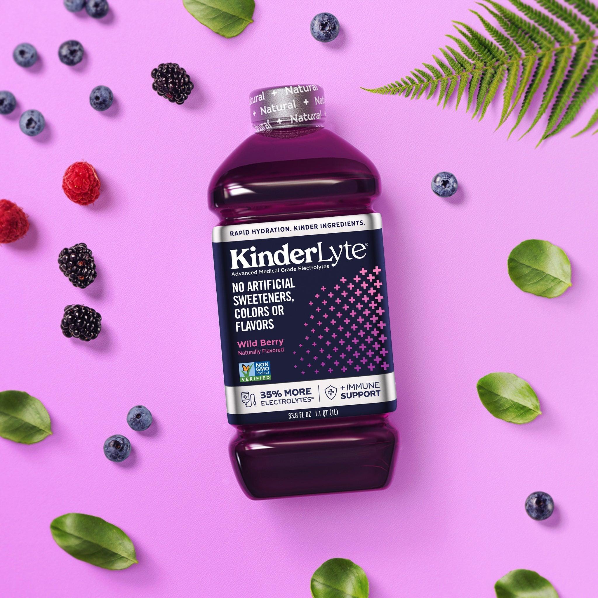 KinderLyte Advanced Electrolyte Drink Wild Berry