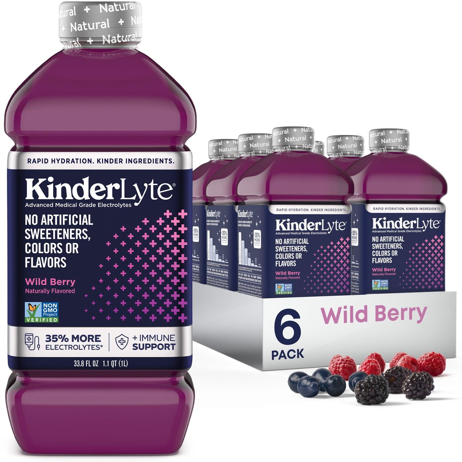 KinderLyte Advanced Electrolyte Drink Wild Berry